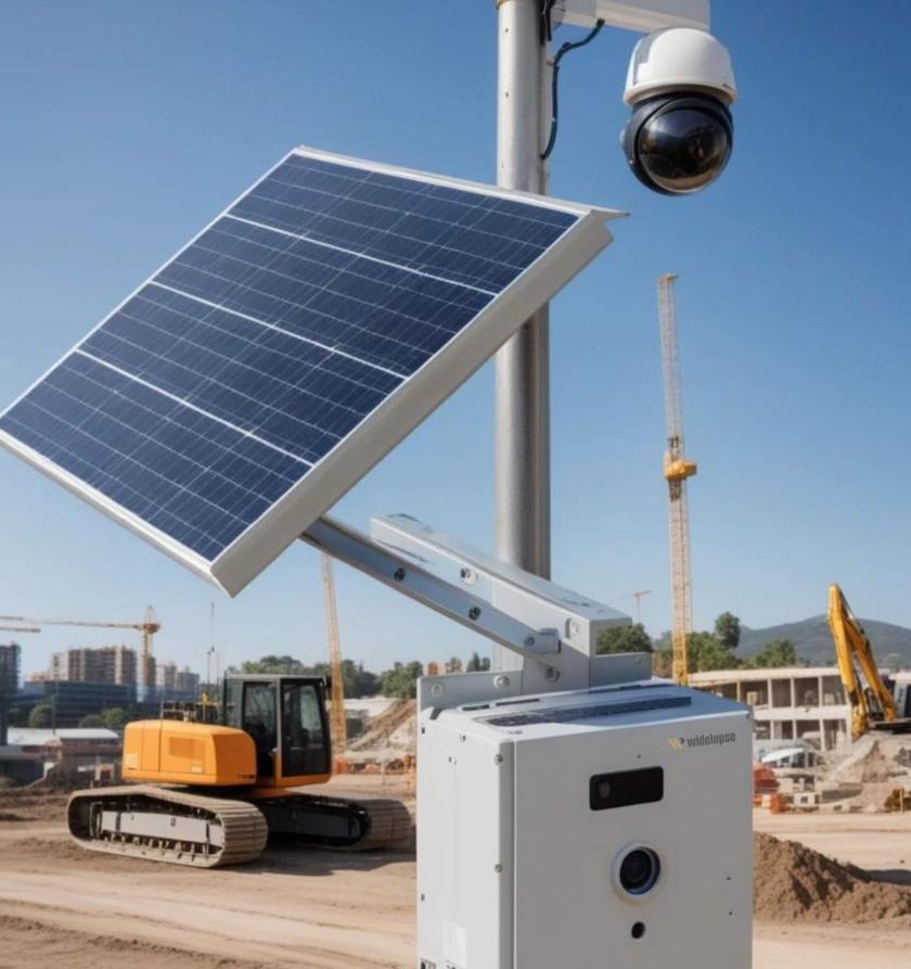 Solar Power Units for Remote Construction Sites | Widelapse